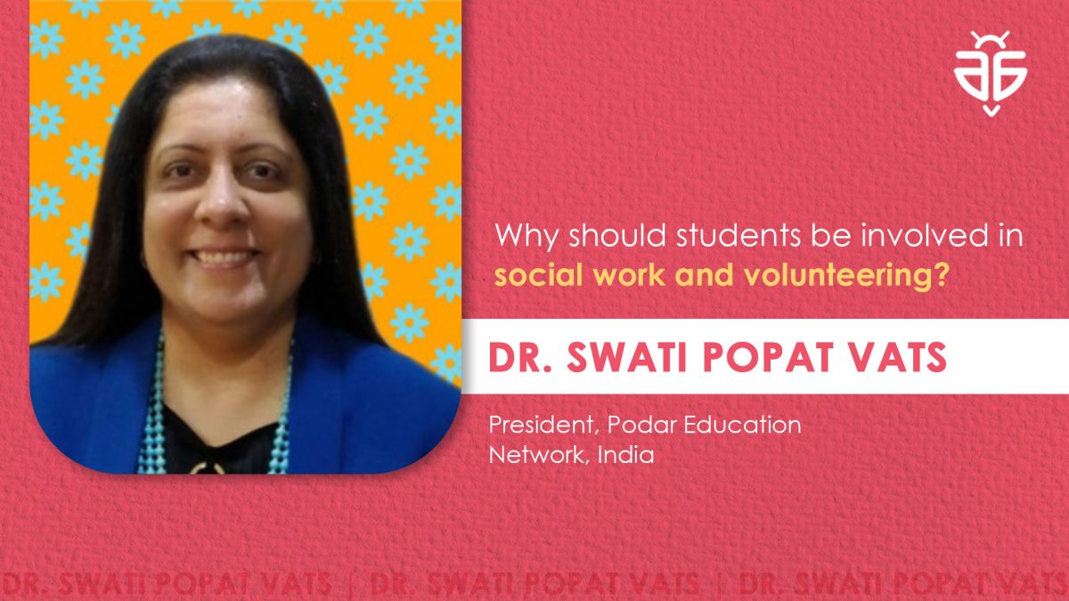 Why should students be involved in social work and volunteering? : Dr ...