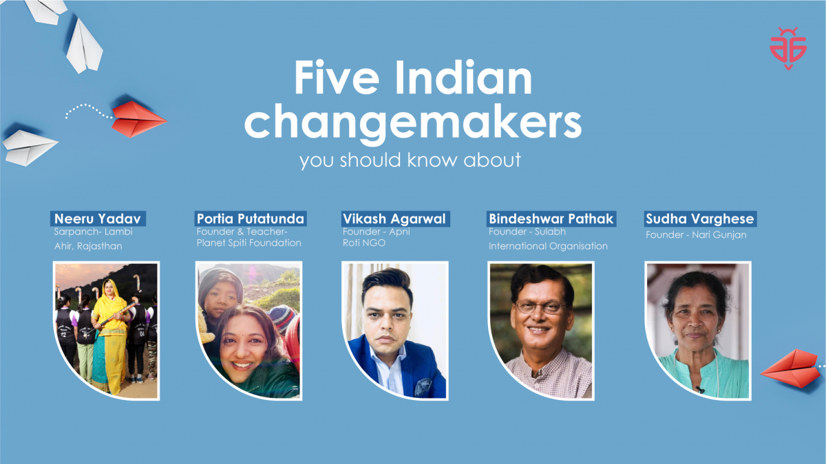 Five Indian Changemakers You Should Know About – About Aidbees